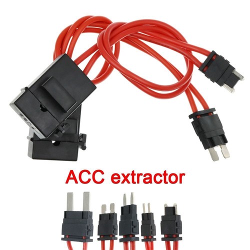 Extension Cord Car Fuse Holder ACC Fuse Box Large Size Standard Mini ...