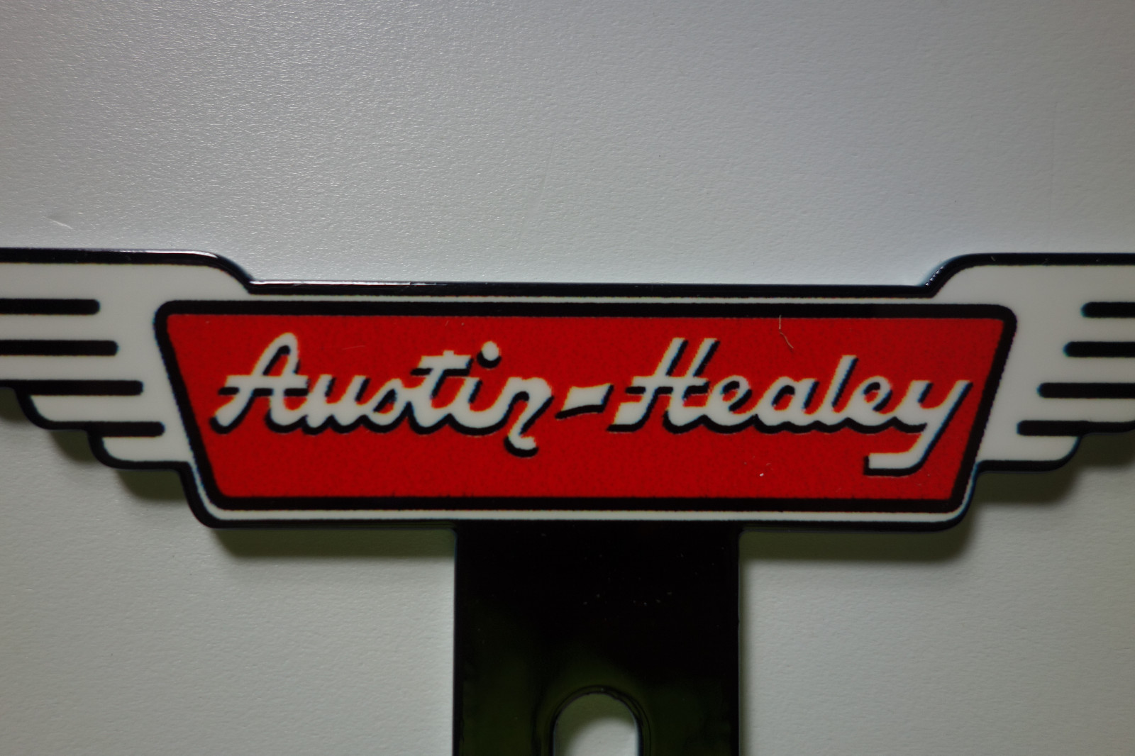AUSTIN HEALEY License Plate Topper 1 3/4" High 4" Wide! | eBay