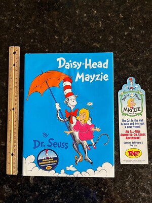 Daisy Head Mayzie W/Bookmark Dr. Seuss large oversize beginner ...