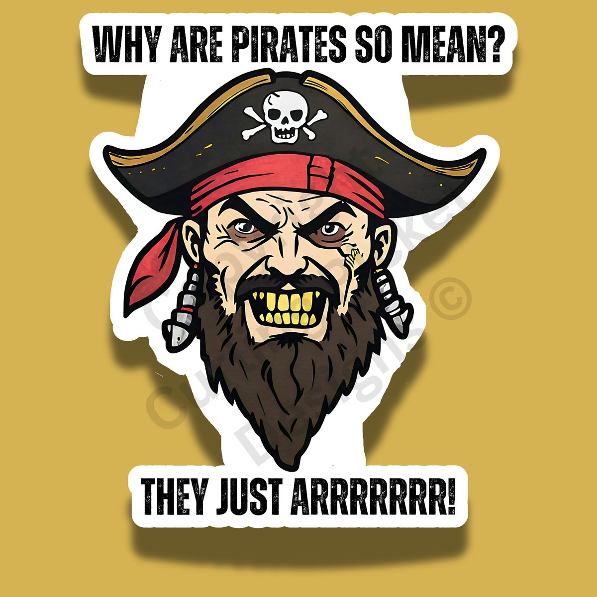 Funny Pirate Logo