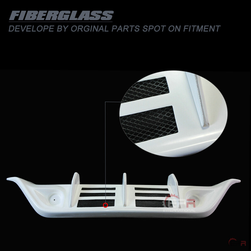 For R35 Type Z Fiberglass Rear Diffuser Under Spoiler Racing Tuning ...