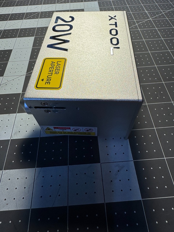 xTool S1 20W Laser Module with Power Adapter, Distance Sensor & Lenses ...