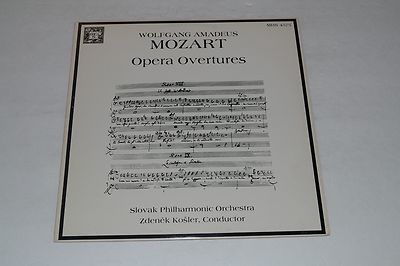 Mozart~Opera Overtures~Slovak Philharmonic~Zdenek Kosler~MHS-4575~FAST ...