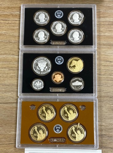 4 US Mint Silver Proof Sets 2002 2005 2010 2012 w/ogp L21136 | eBay