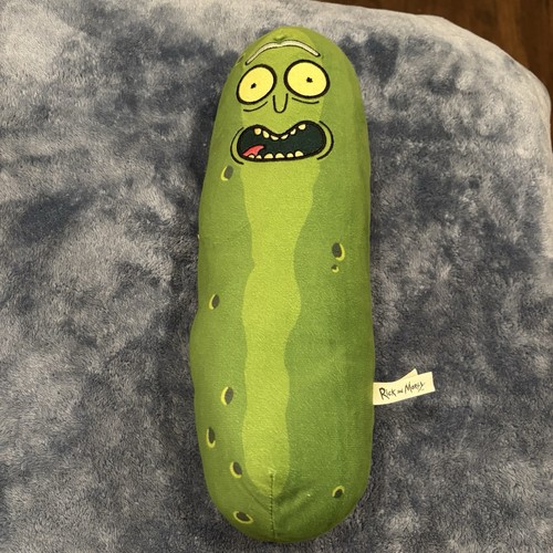 Adult Swim Rick & Morty Stuffed Pickle Rick Sanchez Plush Toy Factory ...