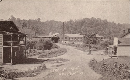 Street View Boston Ohio ~ aka Helltown ~ haunted ~ repro postcard | eBay