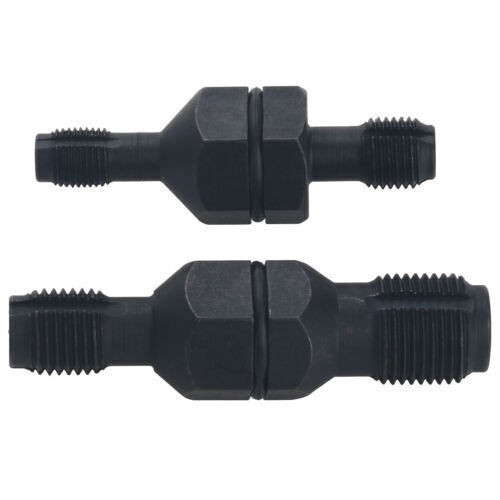 2PCS Spark Plug Hole Thread Chaser 10 12 & 14 18mm Re-threader Tap ...