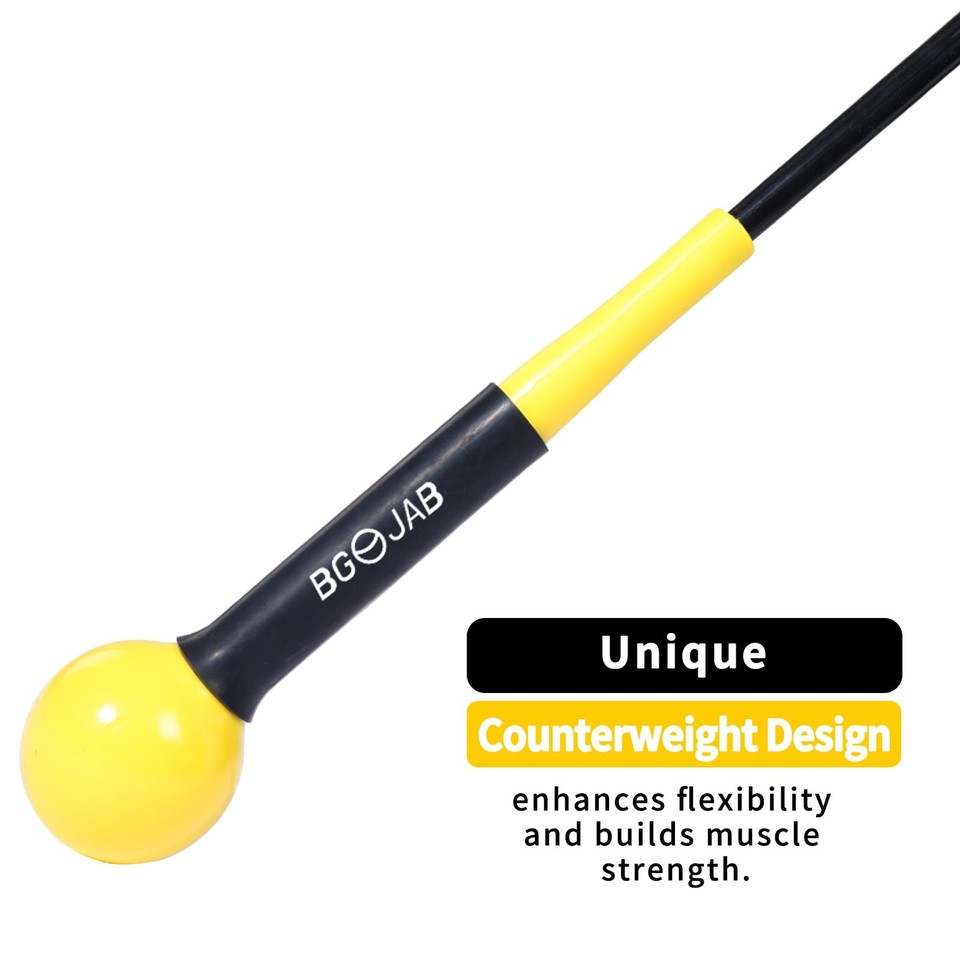 BGOJAB Golf Swing Trainer Aid, 48IN Swing Training Sticks for Improved ...