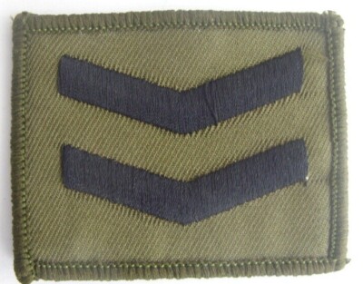 COMMANDO TYPE RANK BADGE - PARA SMOCKS MTP KIT CPL ARMY RM RAF REGT ...