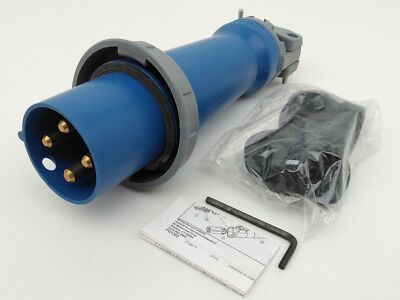Hubbell HBL4100P9W Pin and Sleeve Water Tight Plug 783585404059| eBay