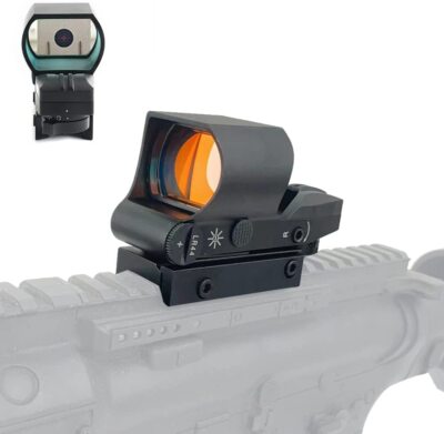 Tactical Red Dot Sight Reflex Sight Multiple Reticle System 20mm ...