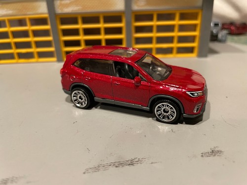 MATCHBOX 2019 SUBARU FORESTER AWD SUV/MET.RED/BLK INT ALLOY WHEELS | eBay