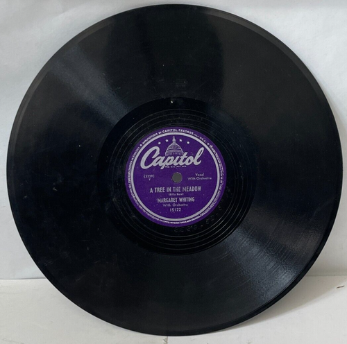 MARGARET WHITING - 10" - 78 RPM Shellac Record - Capitol 15122 (1948 ...