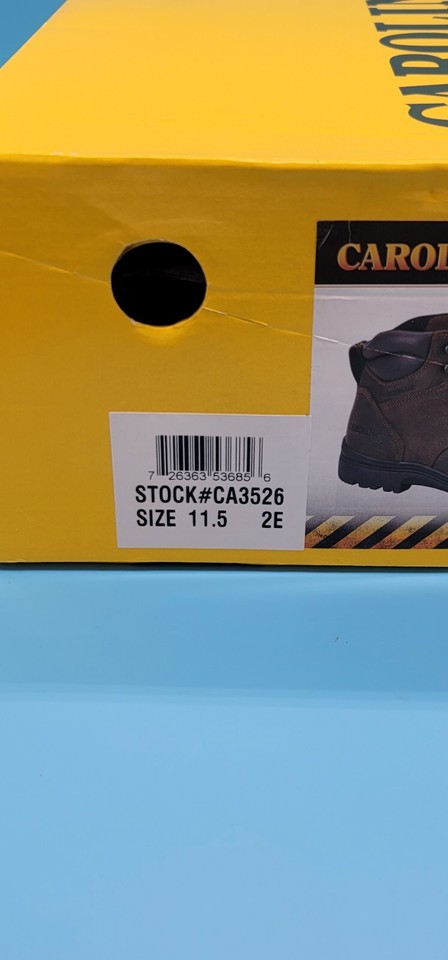 Carolina Men's Engineer Steel Toe Dark Brown 726363536856| eBay