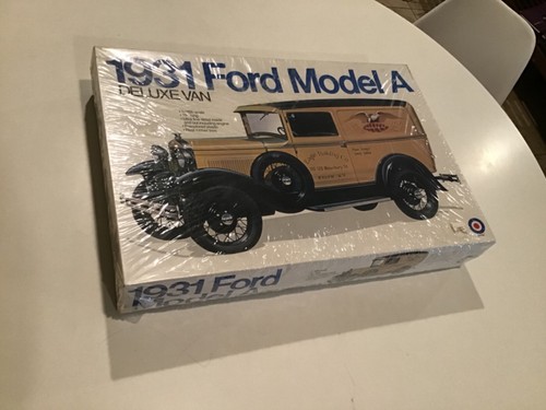 1931 Ford Model A Deluxe Van 1/16 scale new #9016 ENTEX MIB Sealed | eBay