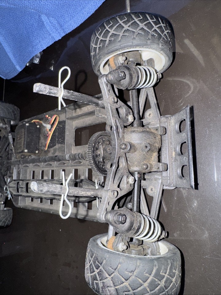Team Associated Tc3 Roller 4wd Parts Car Project With Working Motor | eBay