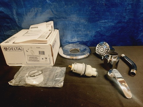 Delta Foundations Monitor 13 Series Shower Trim - Chrome - BT13210 ...