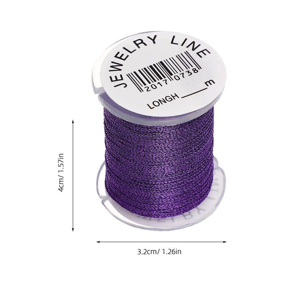 2 Pieces Thread Cord Nylon for Bracelet Making Cotton Beading Wire ...
