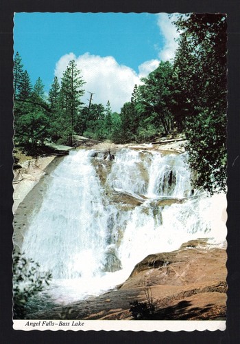 Postcard, Angel Falls, California, Unused, "Scalloped Edged" | eBay