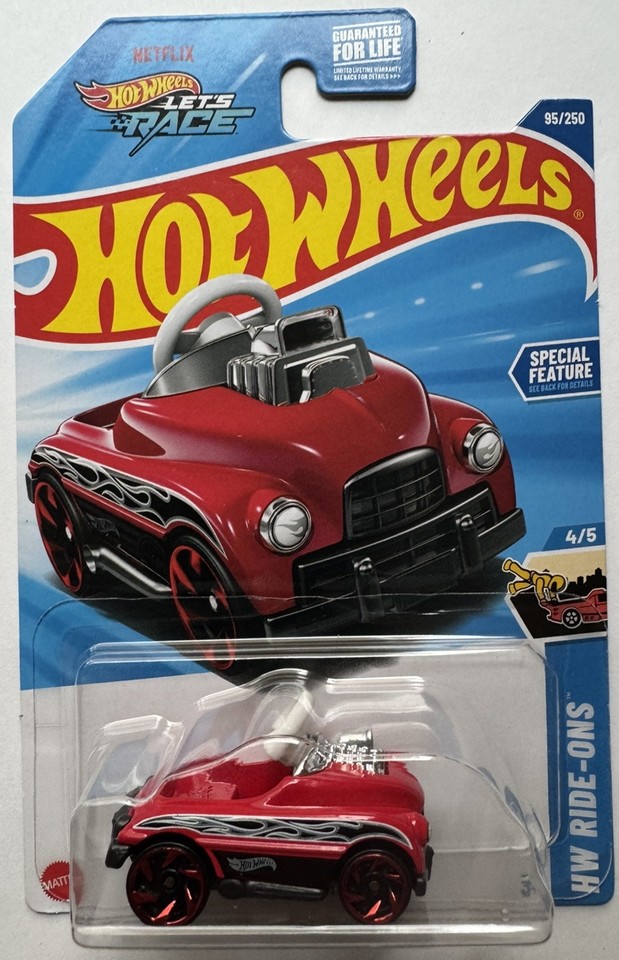 2025 Hot Wheels HW RIDE-ONS 4/5 TREASURE HUNT Pedal Driver 95/250 | eBay