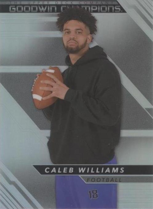 2022 Upper Deck Goodwin Champions - Platinum Caleb Williams #P28 ...