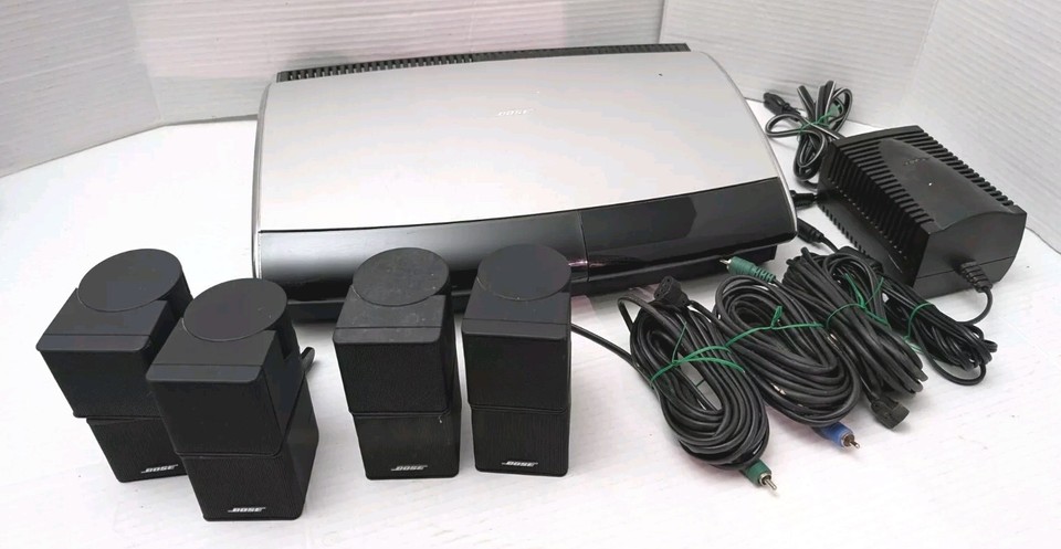 Bose AV28 Lifestyle 28 Media Center + 4 Lifestyle Jewel Speakers ...