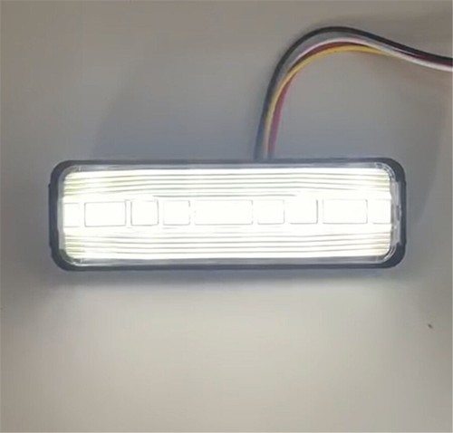 2Pcs LED Car Turn Signal Light Scanning Side Marker Stop Tail Lamp for ...