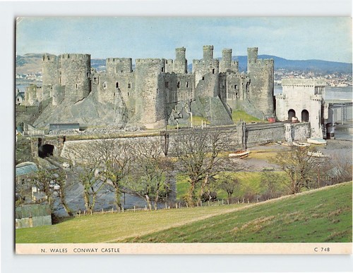 Postcard Conwy Castle Conwy Wales | eBay