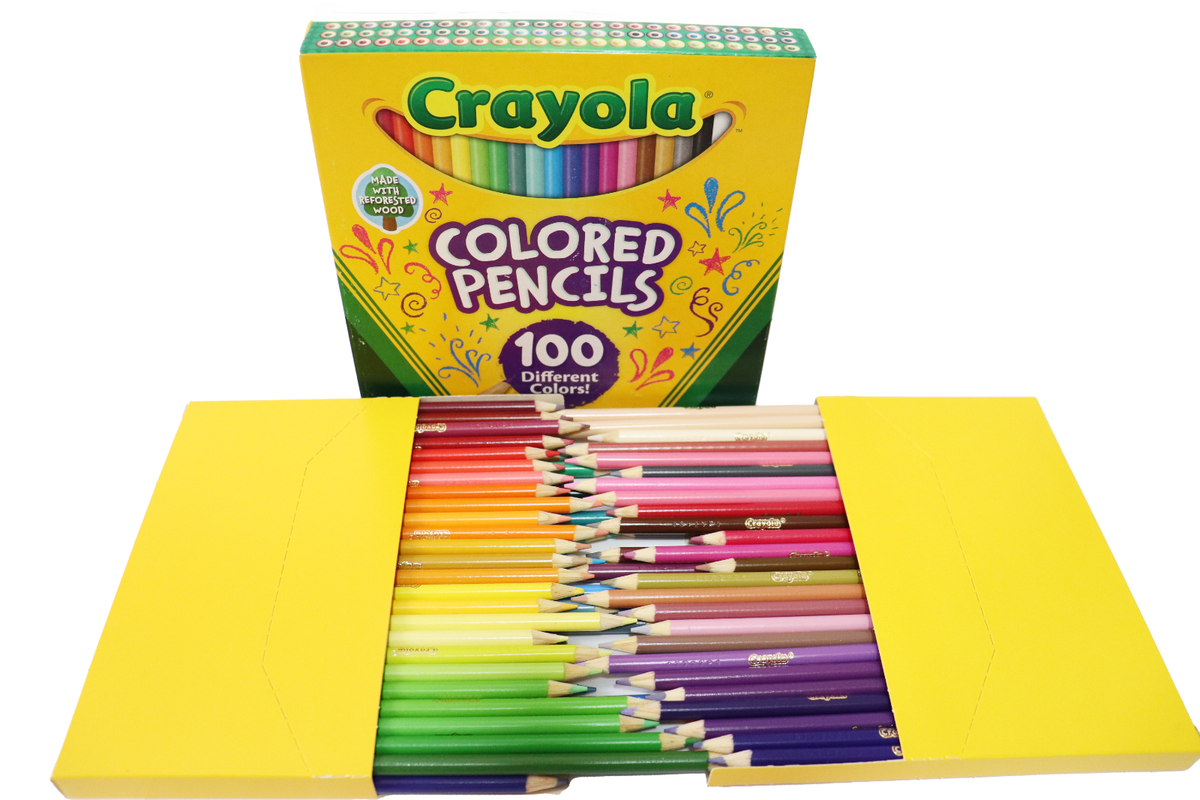 Crayola 100 Count Colored Pencils