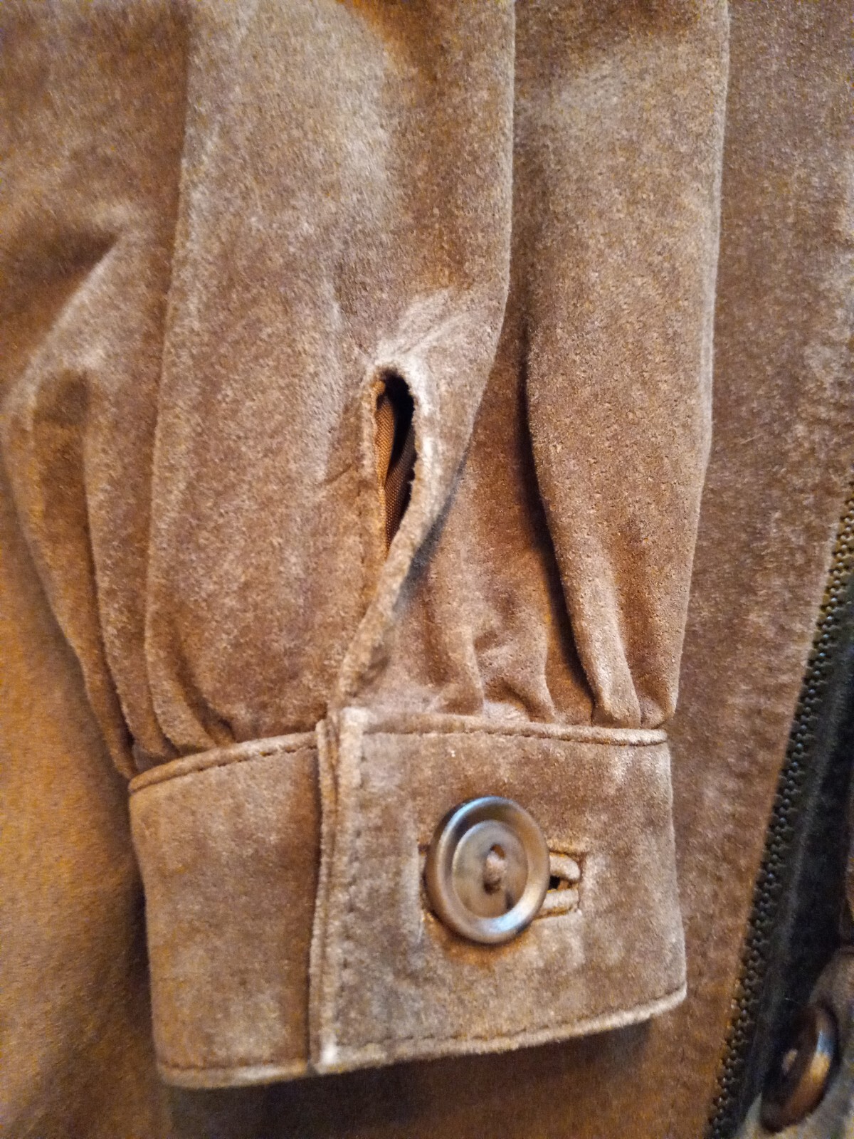 Vintage BEGED-OR braune Wildlederjacke Gr. 8 | eBay