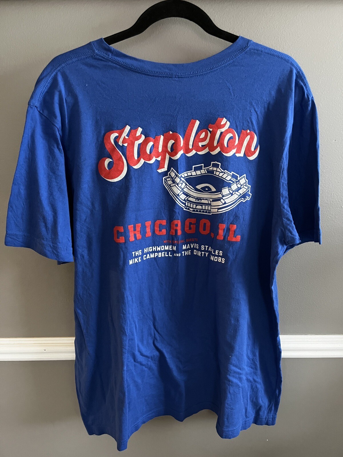 Chris Stapleton XL Tshirt Wrigley Field 7-23-22 - Gem