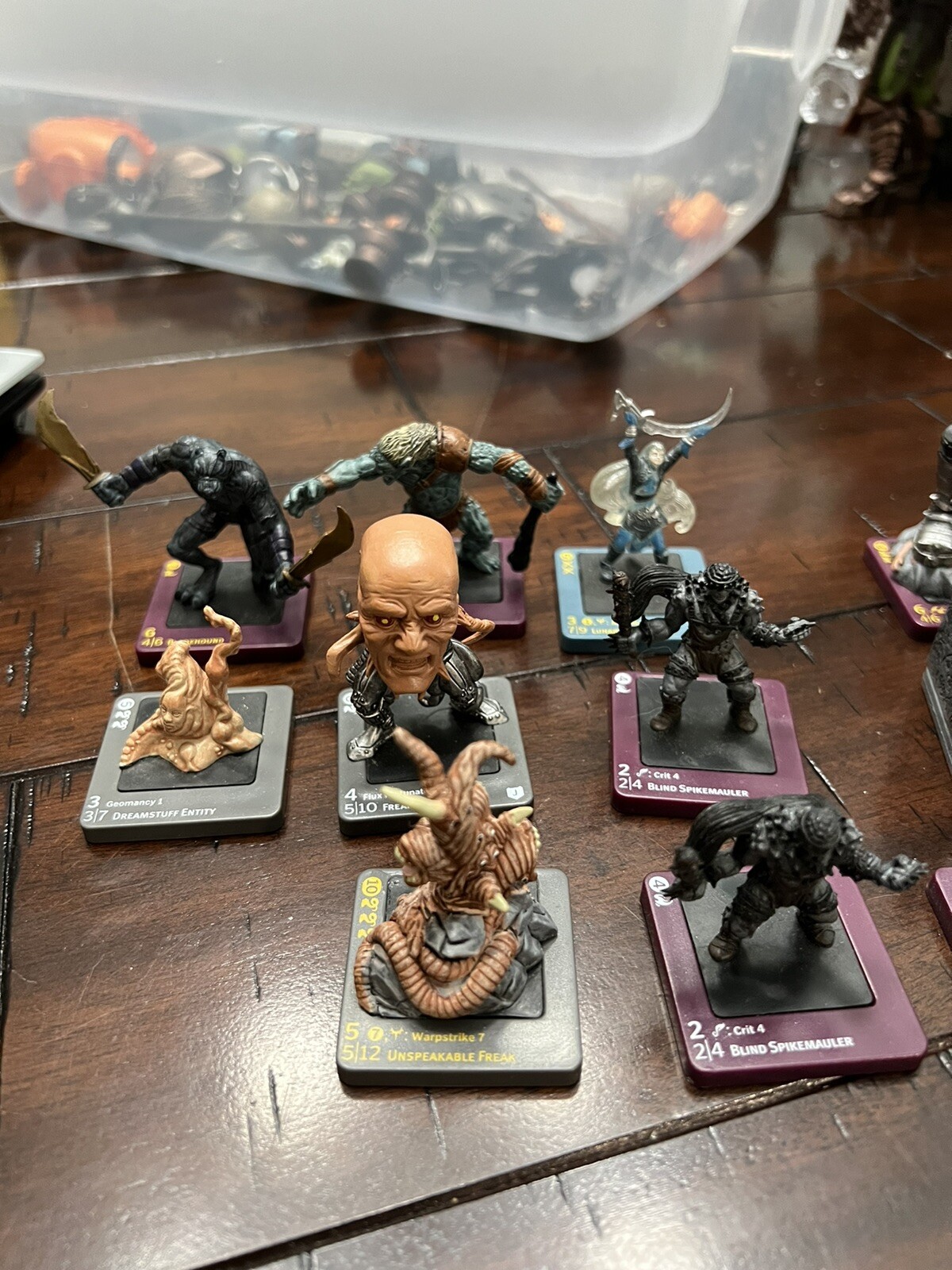 dreamblade dnd miniatures lot of 22 rare vintage 2004-2008 wizards of ...