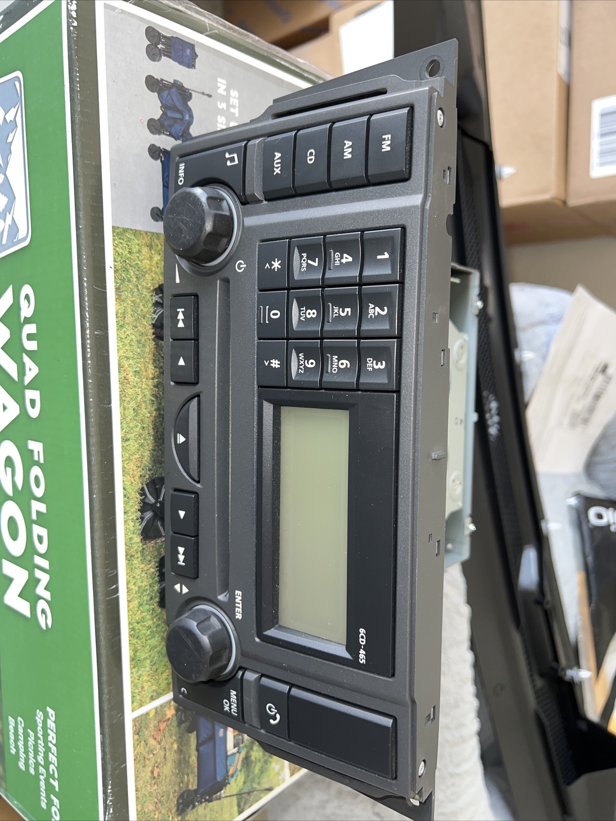 2005 - 08 Land Rover Lr3 Radio Am FM 6 Disc Changer CD Player OEM ...