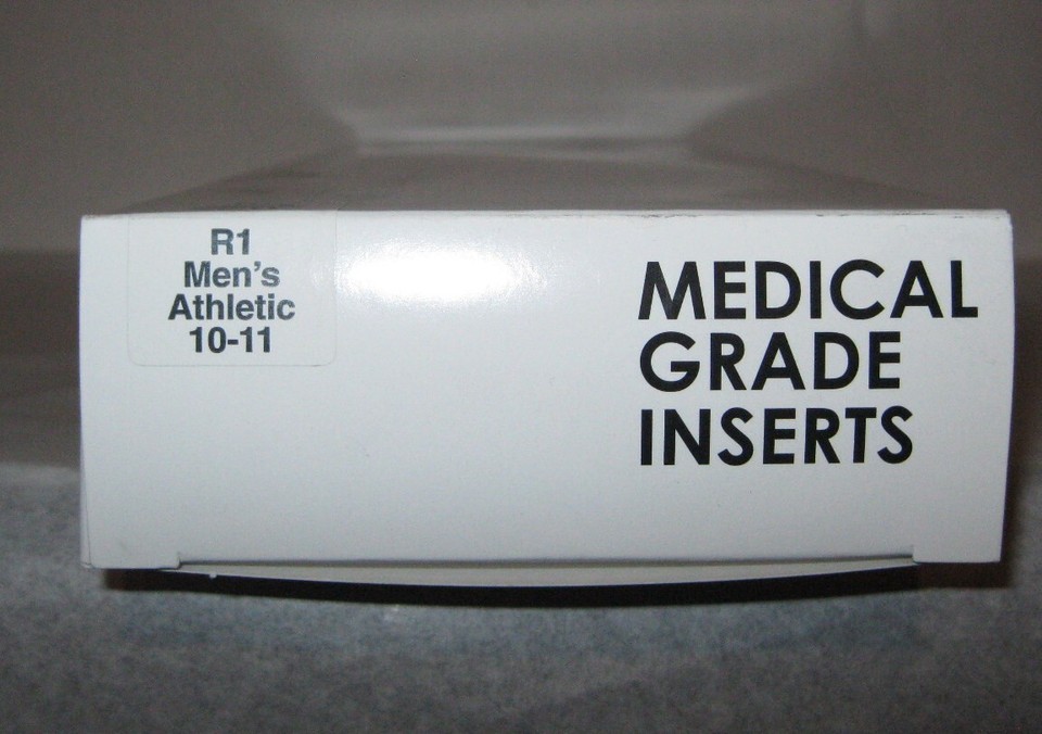 New FootSteps Medical Grade R1 Men's Athletic Insoles Size 10-11 | eBay