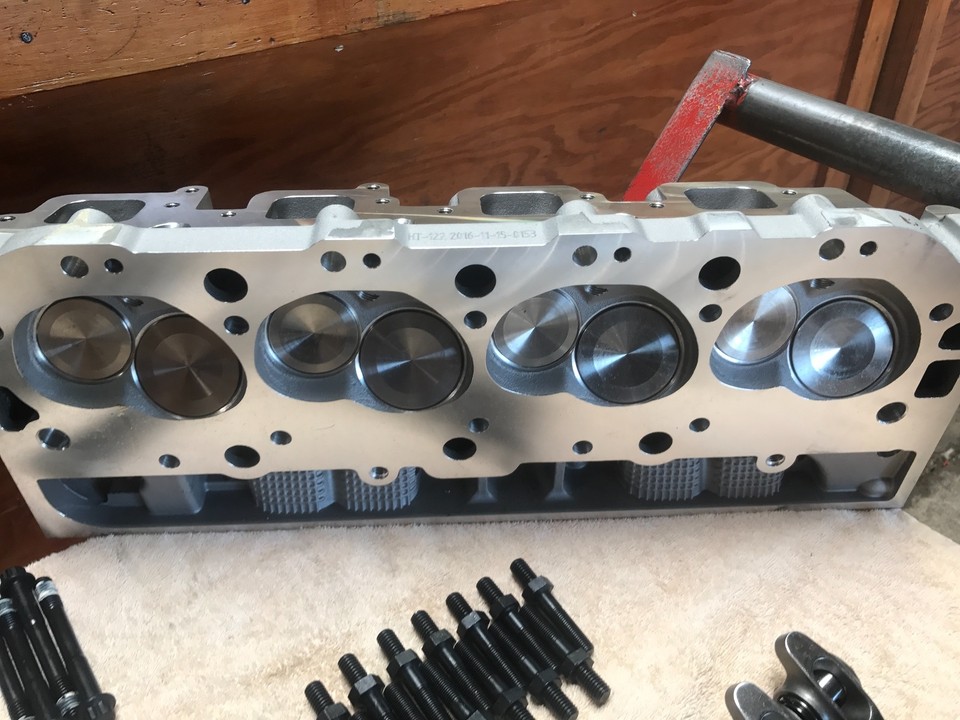 Chevy Top End Kit 396 427 454 496 502 BBC Aluminum Heads oval port 540 ...