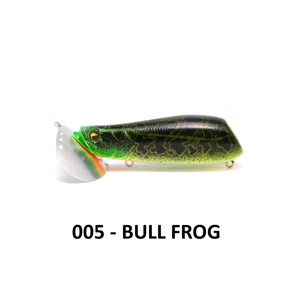 RAID JAPAN – BULL TANK TOPWATER JDM FISHING LURE (103.7mm, 1.3/8oz ...