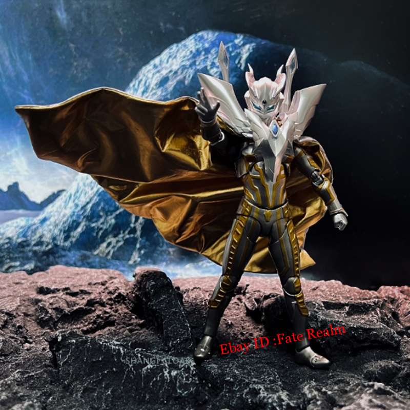 1/12 Custom Wired Cape Cloak For 6'' SHF Ultraman Zero Action Figure（No ...