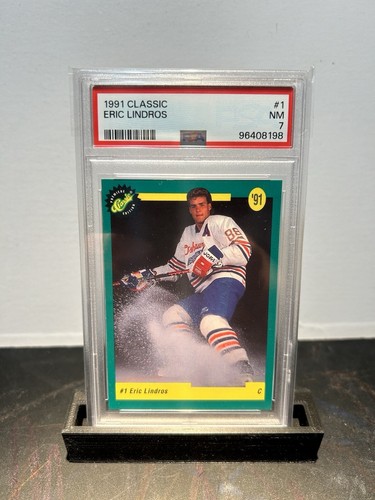 1991 Classic Eric Lindros rookie card PSA NM | eBay