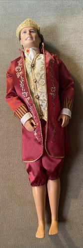 MATTEL BARBIE "PRINCE & THE PAUPER" KING DOMINICK KEN DOLL w/ORIGINAL ...