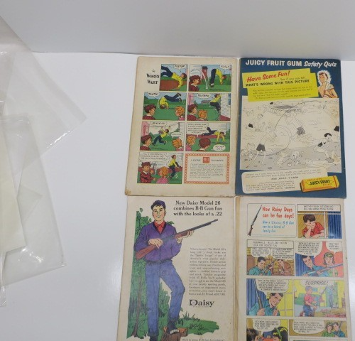 Lot of Four Vintage Dell Comics. Outer Limits, Tom Sawyer, Ghost ...