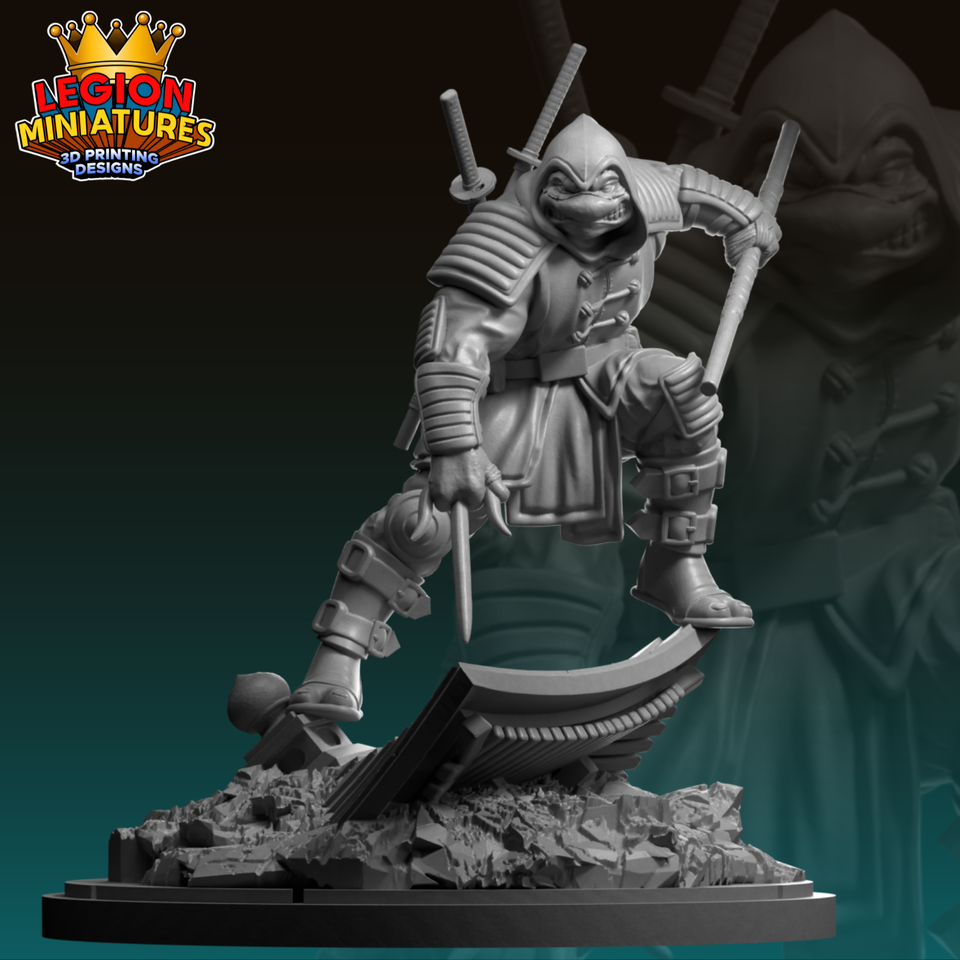 Last Ronin Resin Sculpture Statue Model Kit TMNT Unpainted/Unassembled ...
