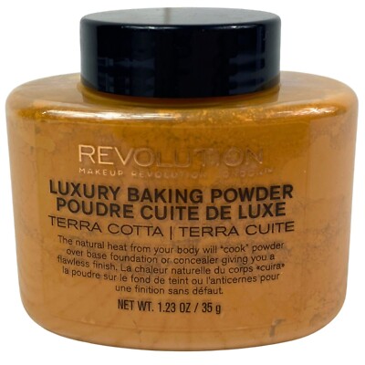 Makeup Revolution London Luxury Baking Powder TERRA COTTA 1.23 Oz | eBay