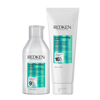 Redken ABC Curls Shampoo 300ml Leave-In 250ml | eBay
