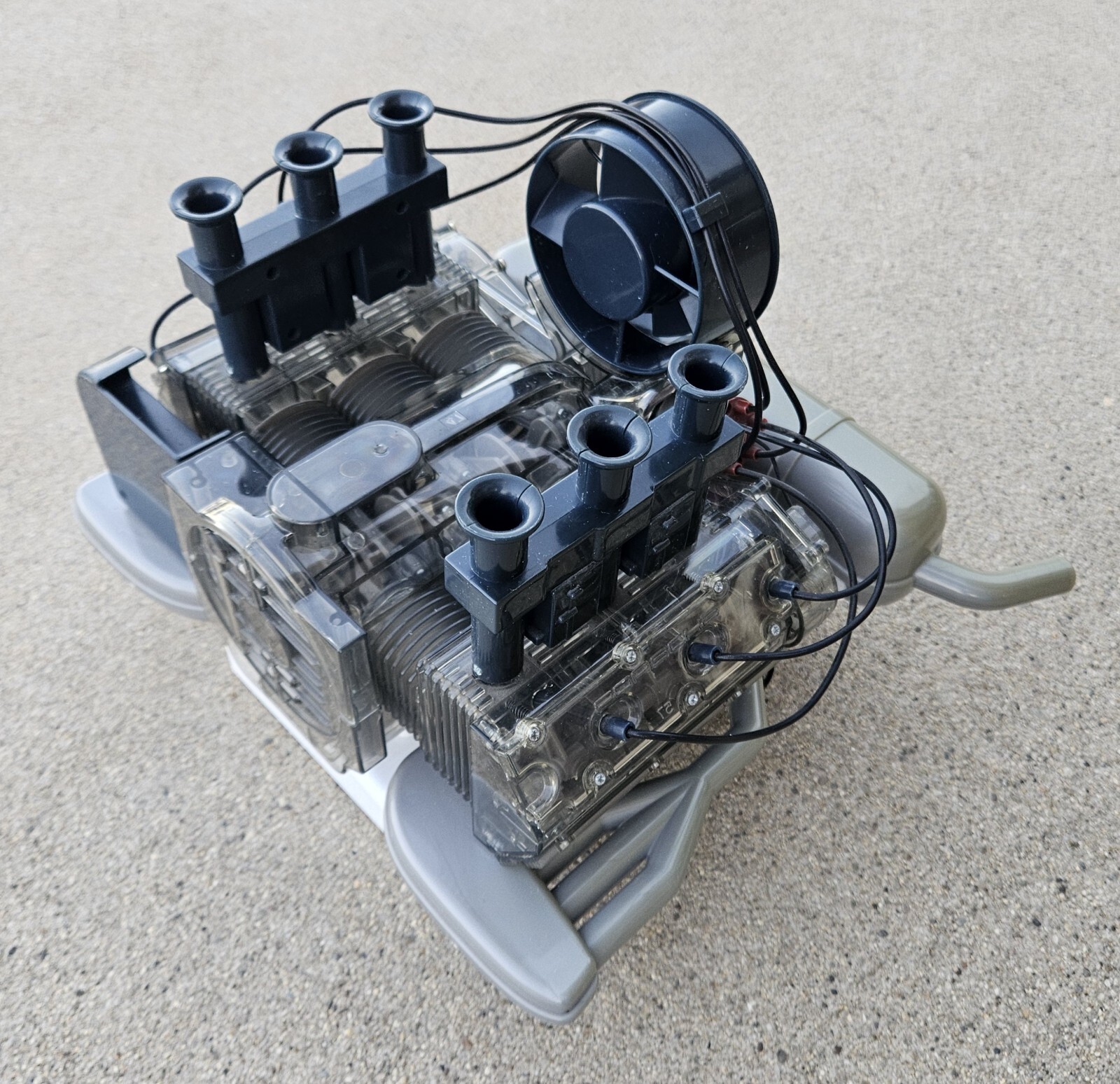 PORSCHE BOXER 911 FLAT-SIX ENGINE MODEL RUNNING FULLY FUNCTIONAL ...