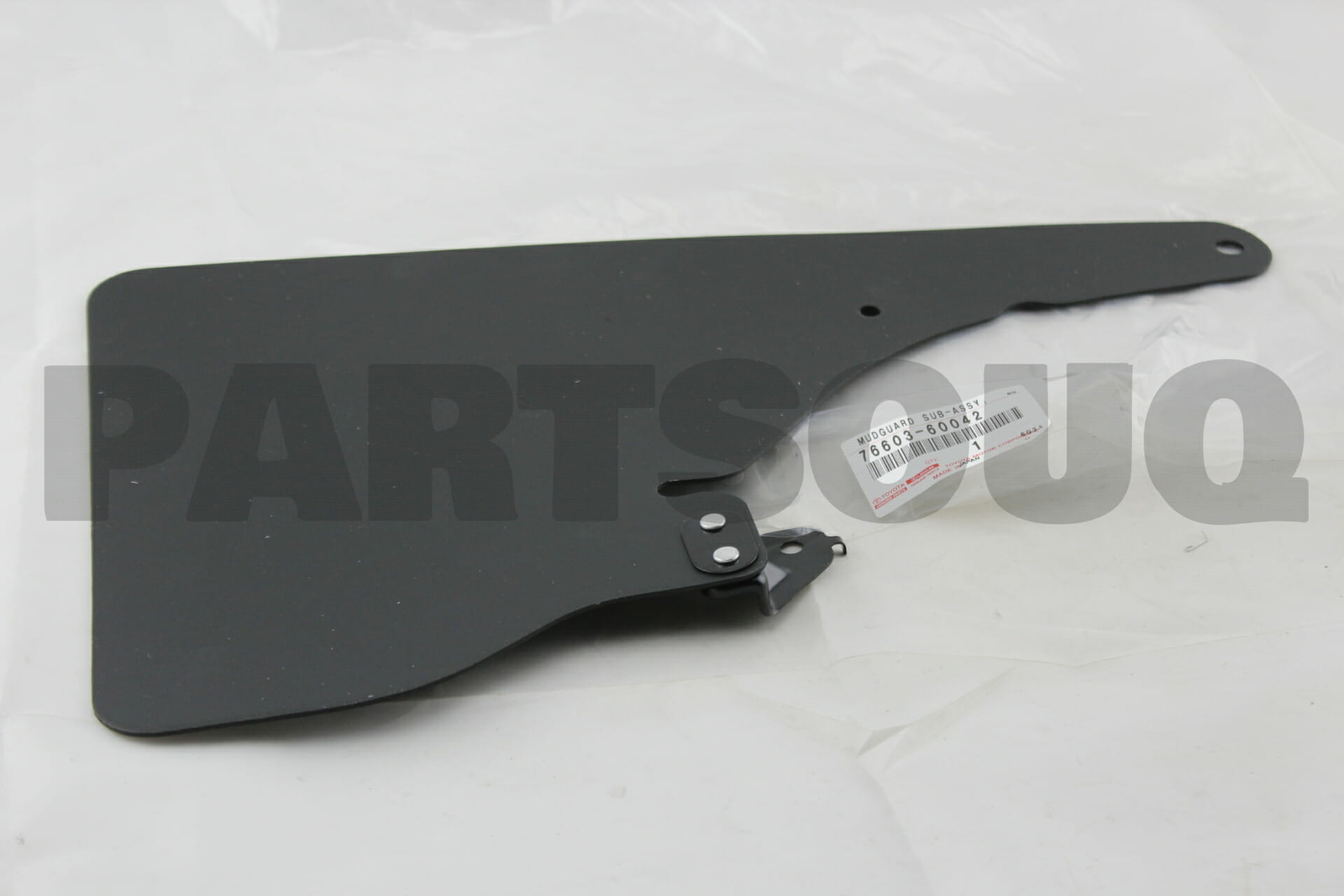 7660360042 Genuine Toyota MUDGUARD SUB-ASSY, FRONT FENDER, RH 76603 ...