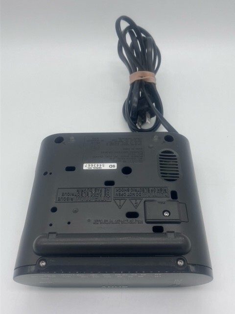 Sony Dream Machine Auto Time Set Dual Alarm AM/FM Clock Radio ICF-C218 ...