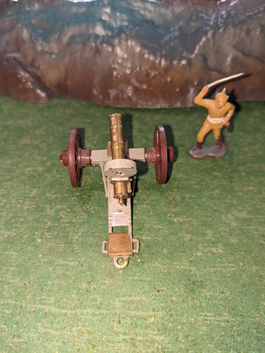 Marx Miniature Playset Charge of the Light Brigade Gattlion Gun VHTF | eBay