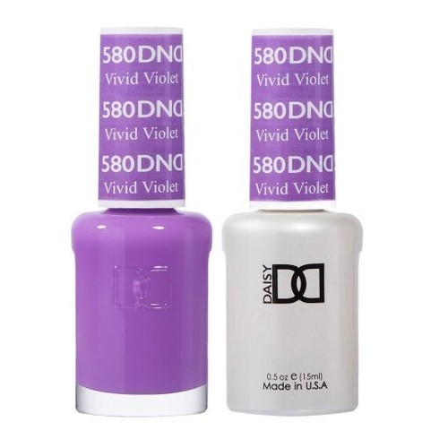 DND Match UV Gel + Nail Polish #580 Vivid Violet | eBay