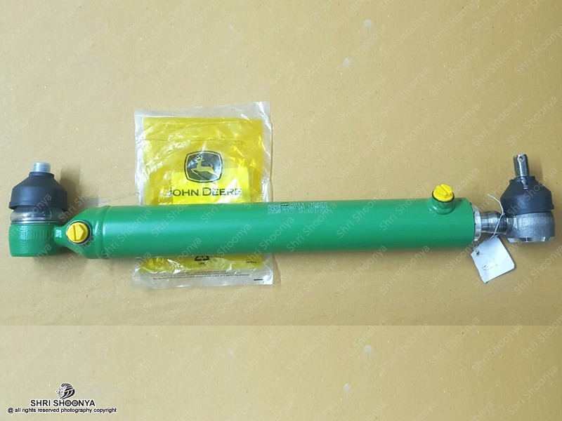 LVA14158 For John Deere Track Rod Hydraulic Cylinder-OEM With Hoses ...