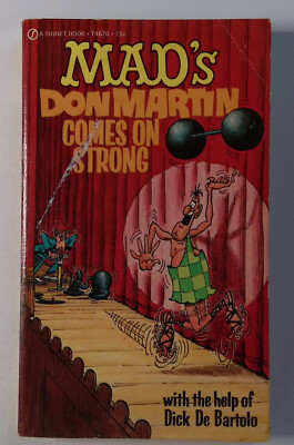 Mad's Don Martin Comes on Strong Vintage Mad Magazine Paperback Signet ...
